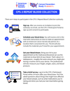 CPS-3 Repeat Blood Collection - How do I participate? Infographic ...