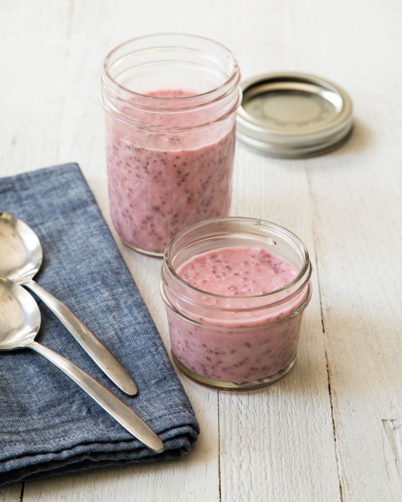 Raspberry Chia Pudding | Healthy Recipes | American Cancer Society