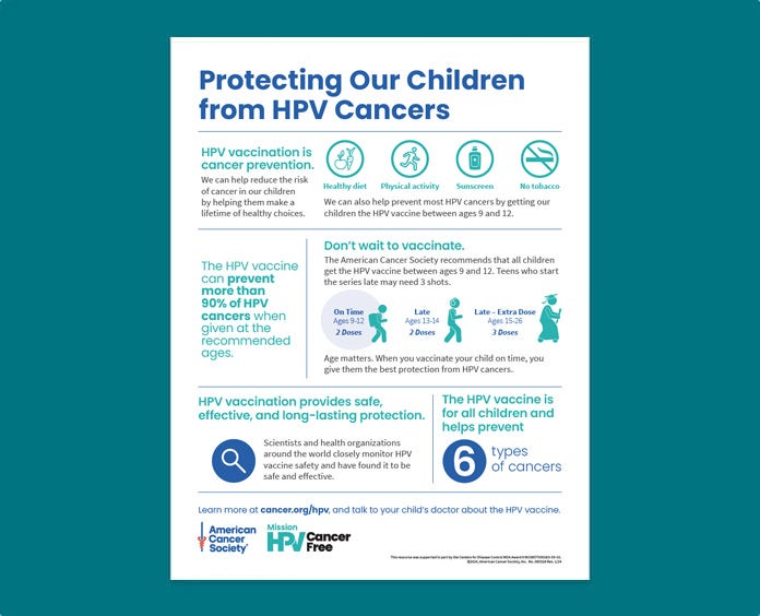 HPV Vaccination and Cancer Prevention | ACS | American Cancer Society