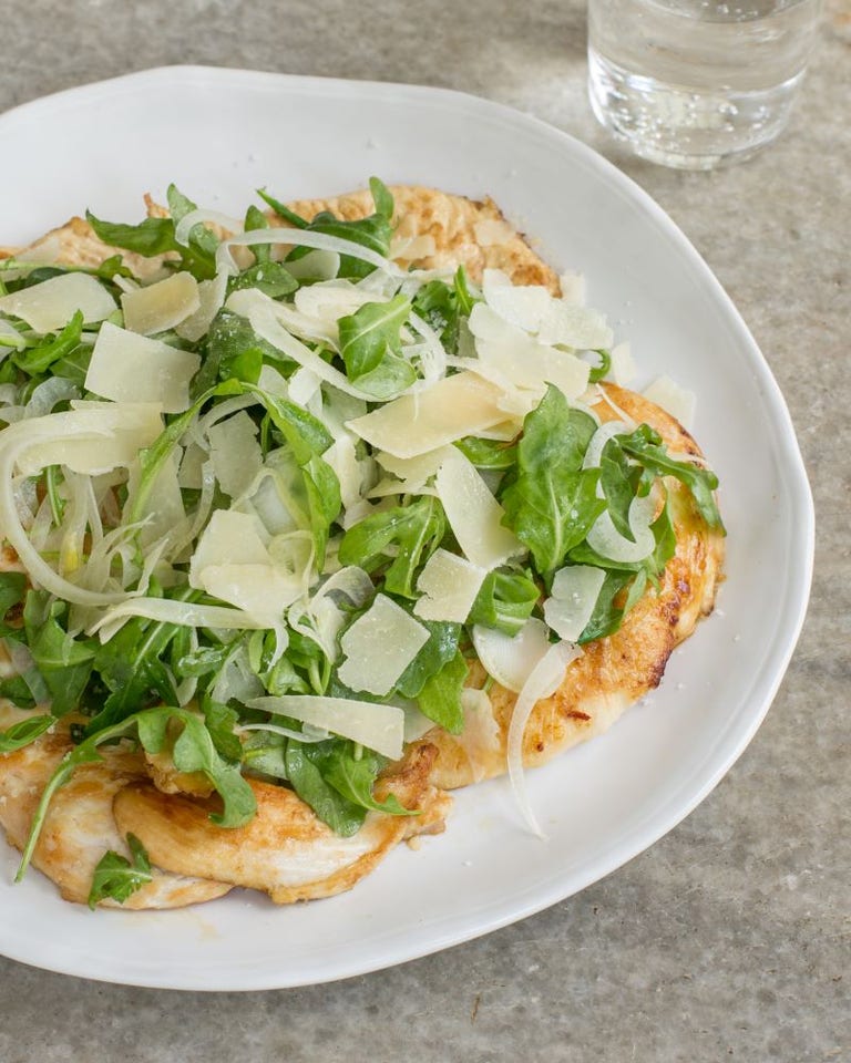 Chicken Paillard with Arugula and Fennel | Healthy Recipes | American ...