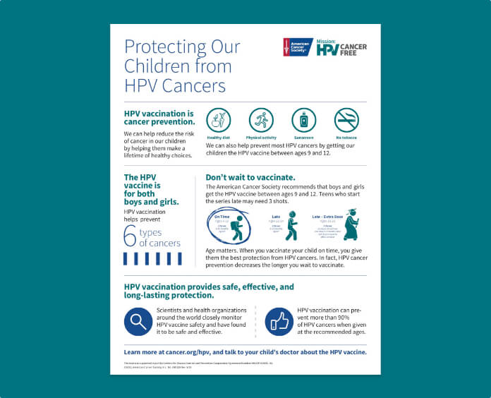 HPV Vaccination and Cancer Prevention | ACS | American Cancer Society