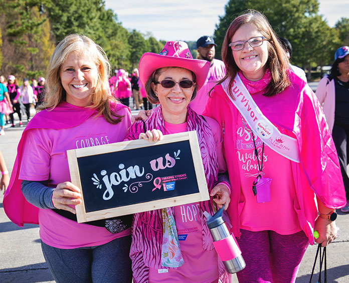 Making Strides Against Breast Cancer | Breast Cancer Walk | American ...