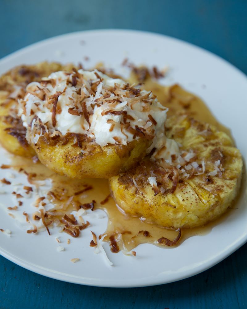Roasted Pineapple with Toasted Coconut | Healthy Recipes | American ...